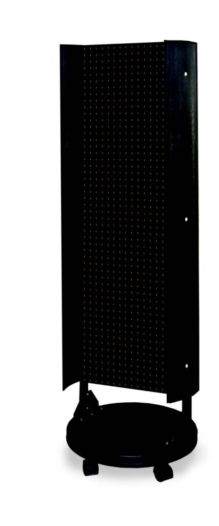 Peg Board PowerPillar Floor Spinners | TM Shea Products