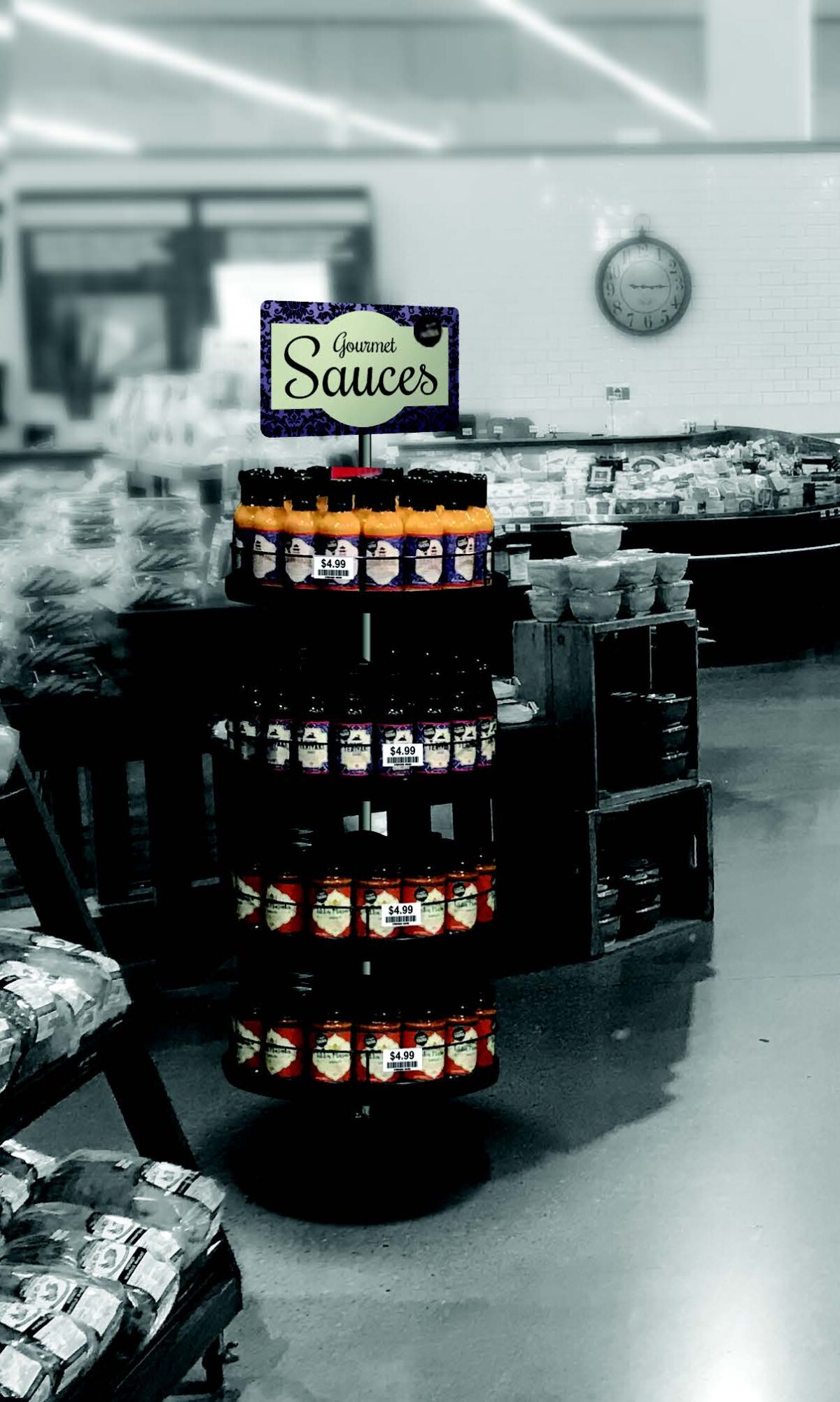 Rotating Floor Display | TM Shea Products