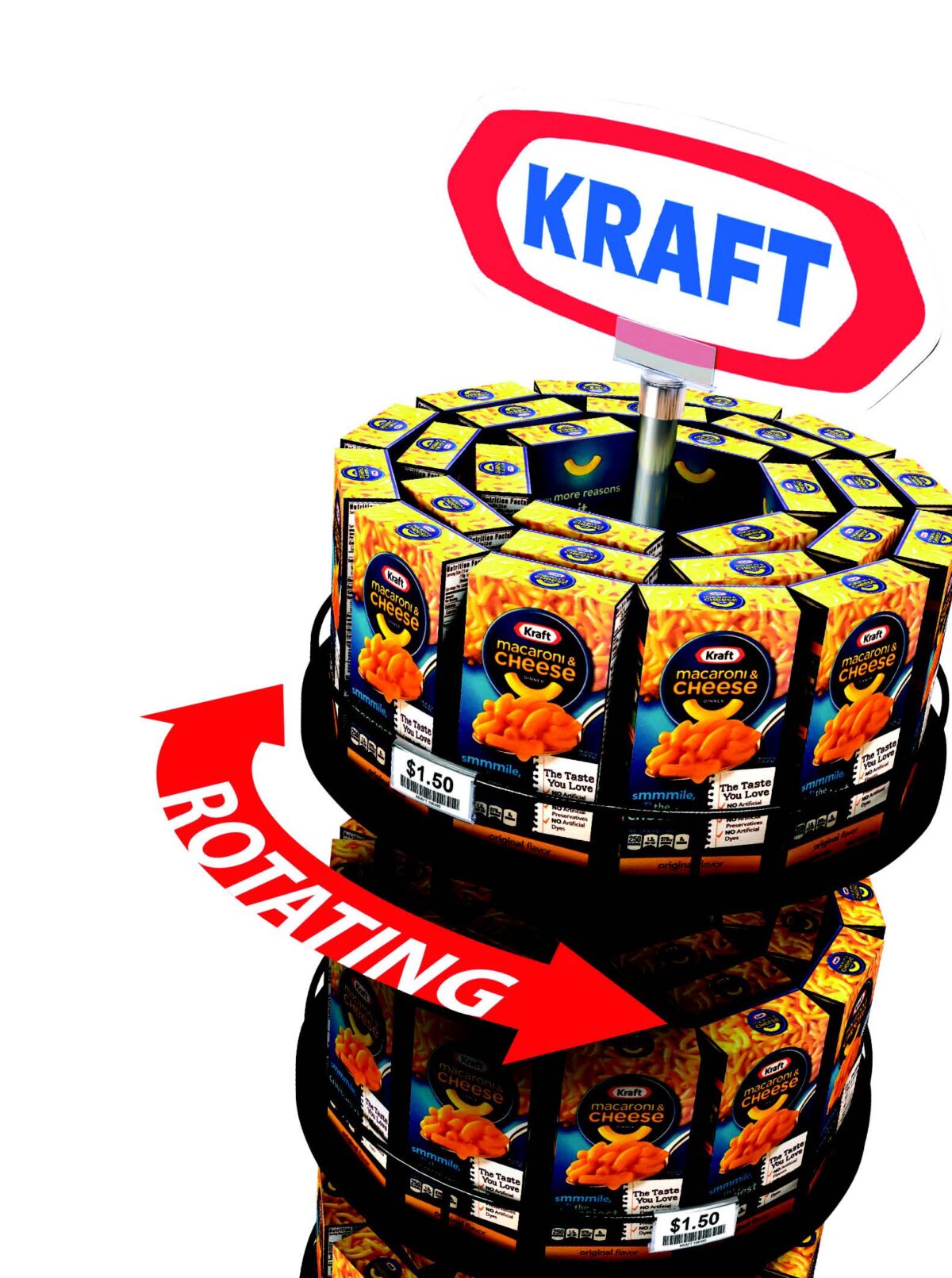 Rotating Floor Display | TM Shea Products