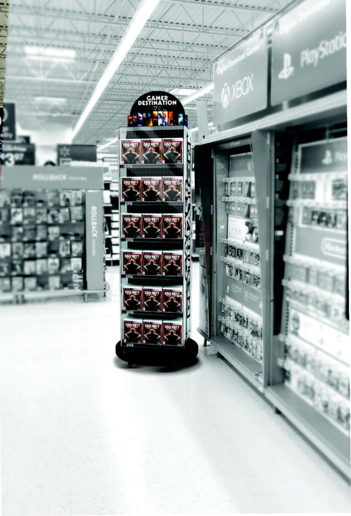 Lockable Floor Displays | TM Shea Products