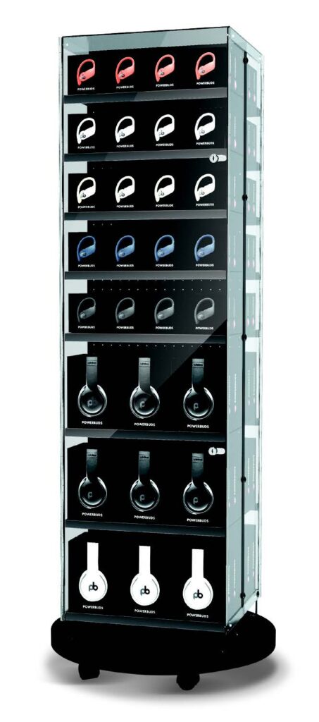 Lockable Floor Displays | TM Shea Products