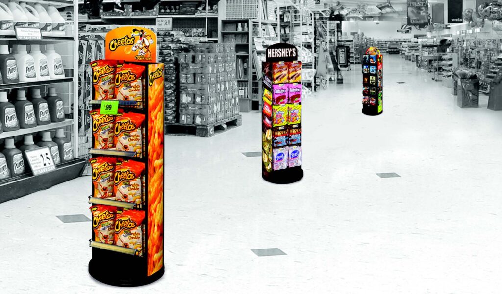 Merchandising Floor Display | TM Shea Products